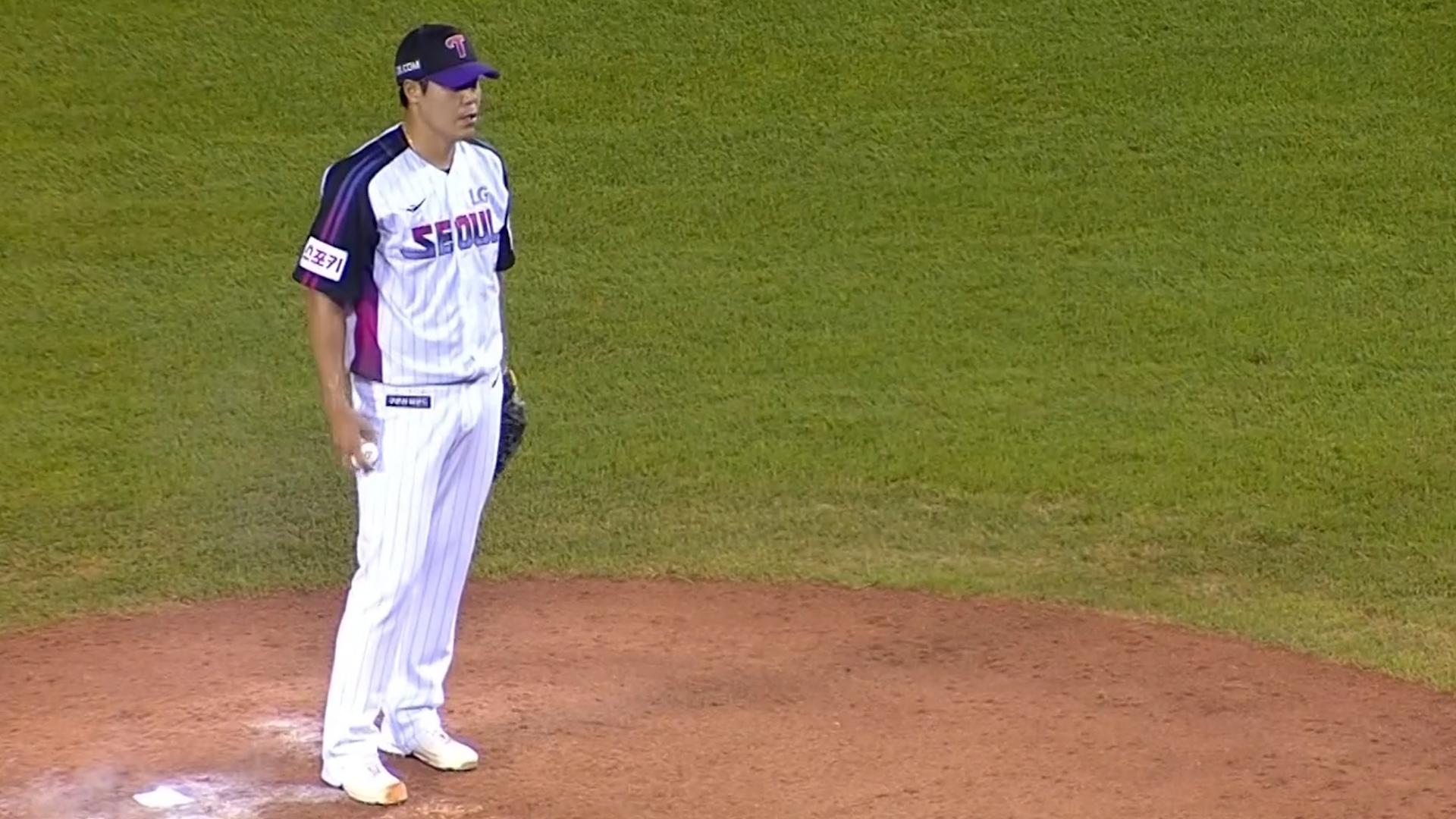 [LG] 2024/8/9 '무사 1, 2루 실점 위기' 마운드에 올라온 김진성 | TVING