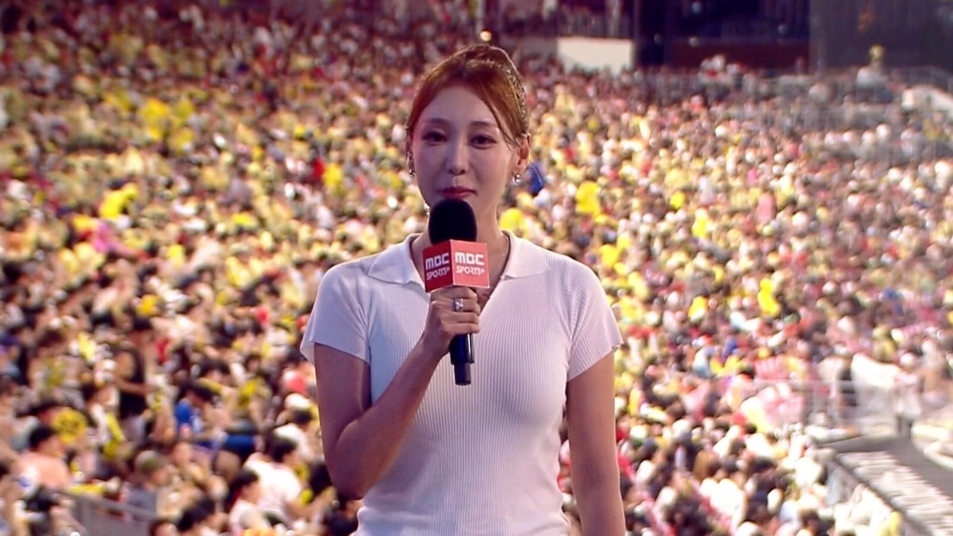 [삼성] 2024/8/11 박지영 아나운서의 경기 중간 현장 리포팅 | TVING
