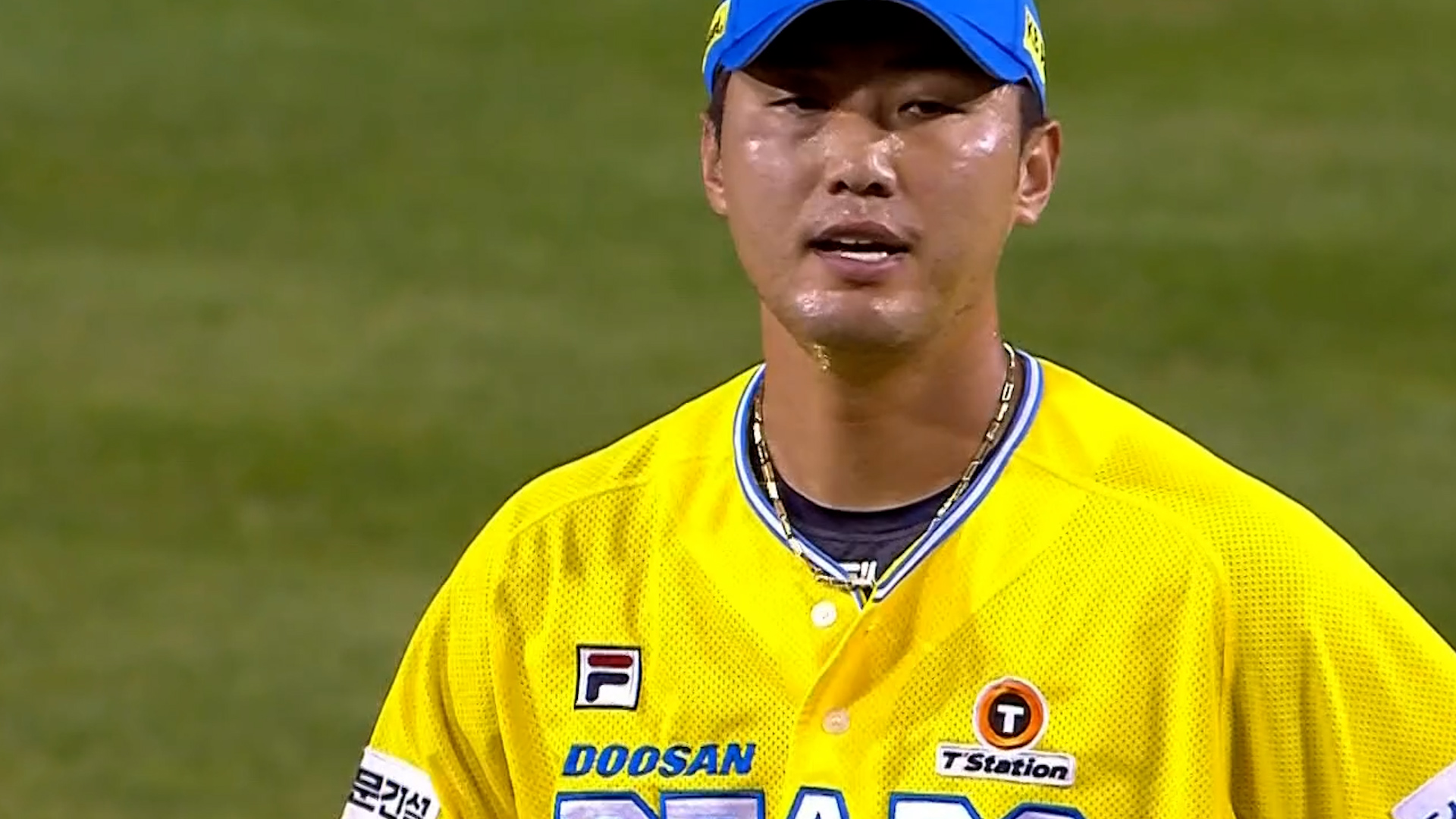 [두산] 2024/8/15 1사 2루의 위기에 구원 등판한 홍건희 | TVING