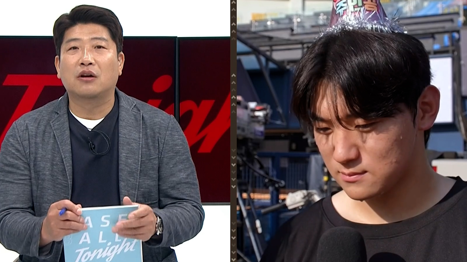 [KIA] 2024/8/16 박재홍 해설위원의 영상편지 & 김도영의 화답 | TVING