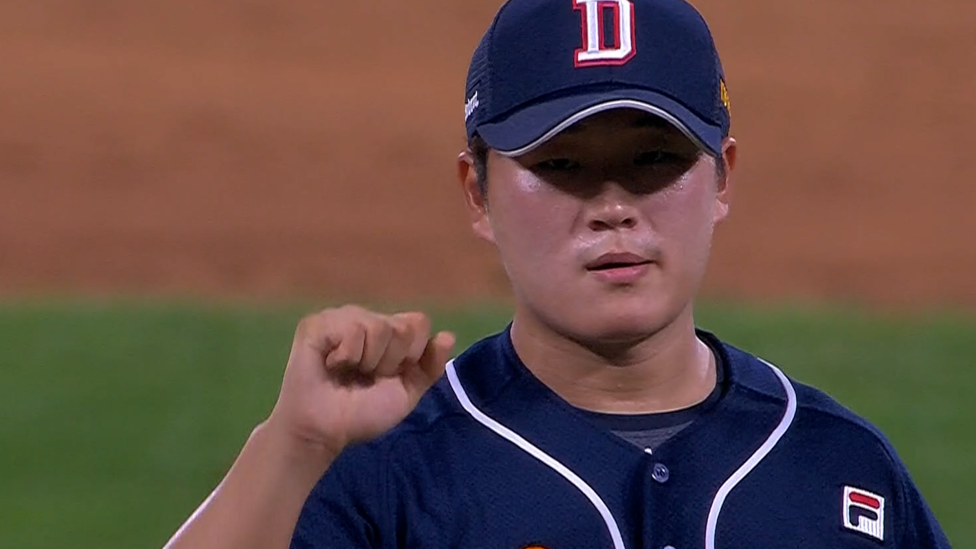 [두산] 2024/8/17 '만루 위기에서 강심장 피칭' KK로 경기를 끝내는 김택연 | TVING