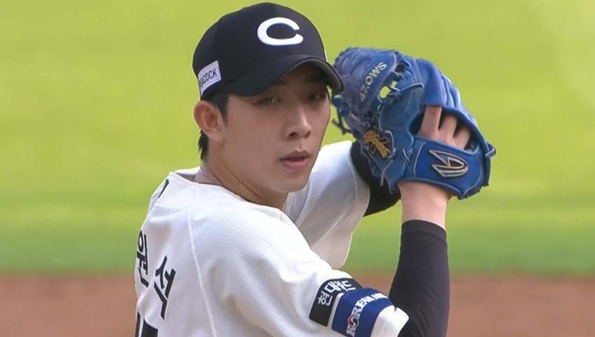 [SSG] 2024/8/18 '쾌조의 스타트' 1회를 KK 포함 삼자범퇴로 정리하는 오원석 | TVING