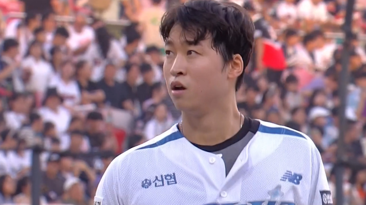 [KT] 8/18 '5타자 연속 삼진' 타선을 압도하는 엄상백의 피칭 | TVING