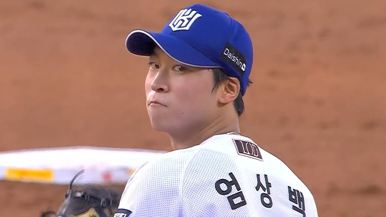 [KT] 2024/8/18 '닥터 K' 6타자 연속 삼진 기록하는 엄상백 | TVING