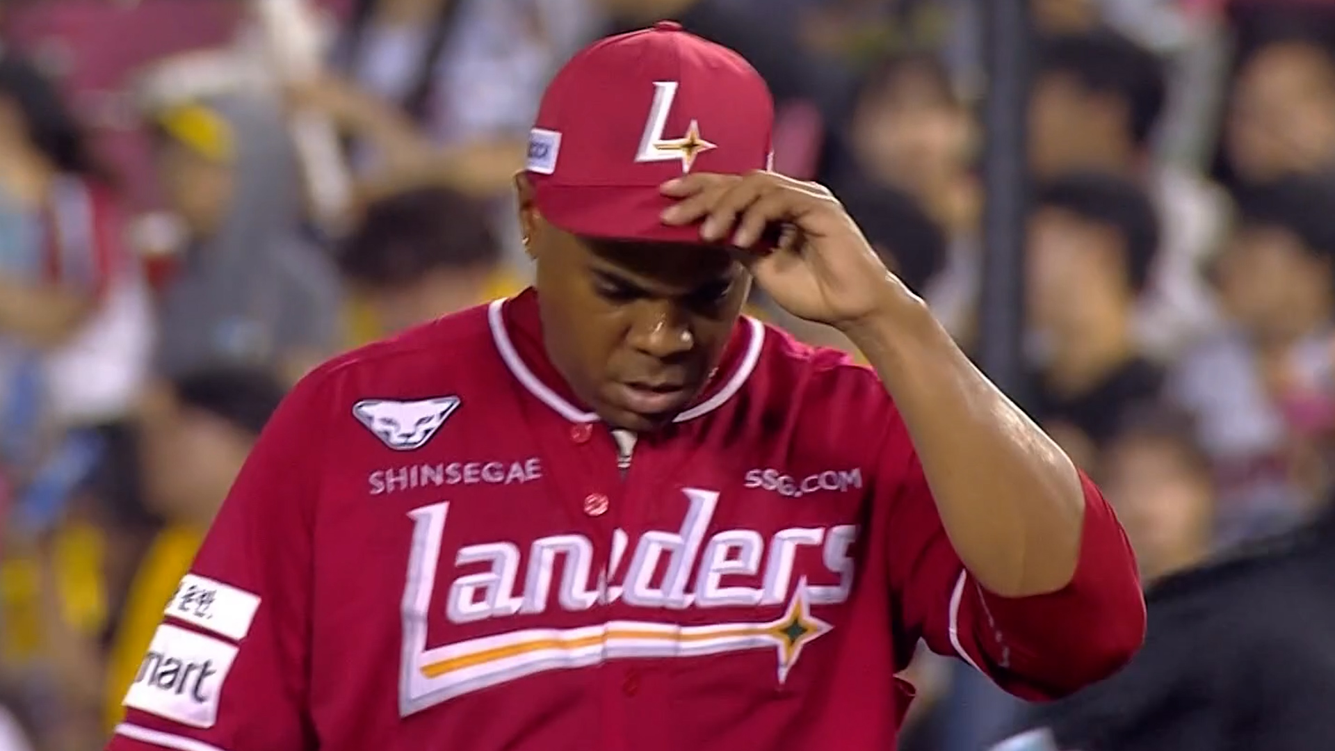 [SSG] 2024/8/21 '삼자범퇴 응수' 선발승 요건 달성하는 엘리아스! | TVING