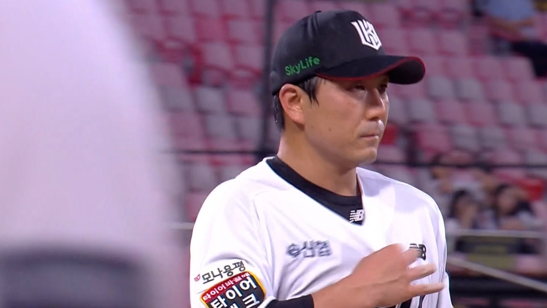 [KT] 2024/8/22 '타이밍을 완전히 뺏는 110km 커브' 삼진으로 이닝 끝내는 조이현 | TVING