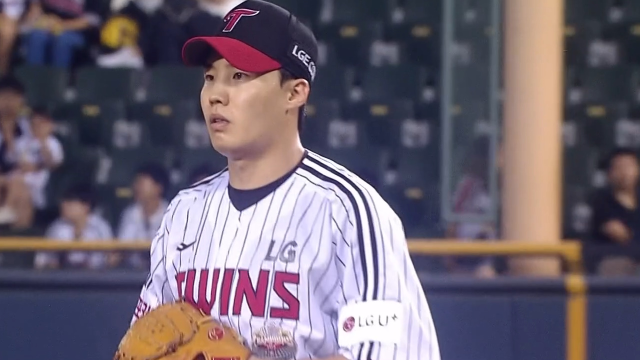 [LG] 2024/8/27 연속 삼진으로 위기 탈출하는 임찬규 | TVING