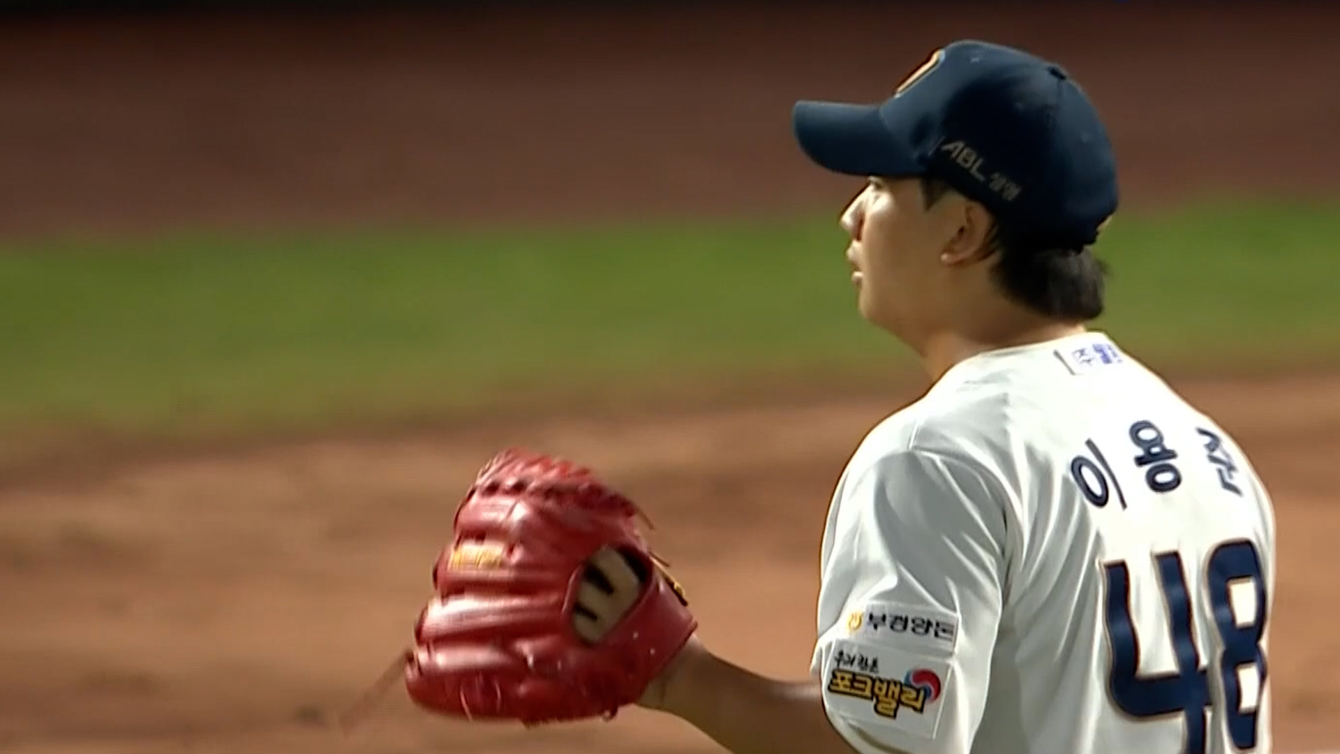 [NC] 2024/8/27 '쳐다볼 수밖에 없는 공' 낮은 코스에 걸치는 공으로 삼진 잡는 이용준 | TVING