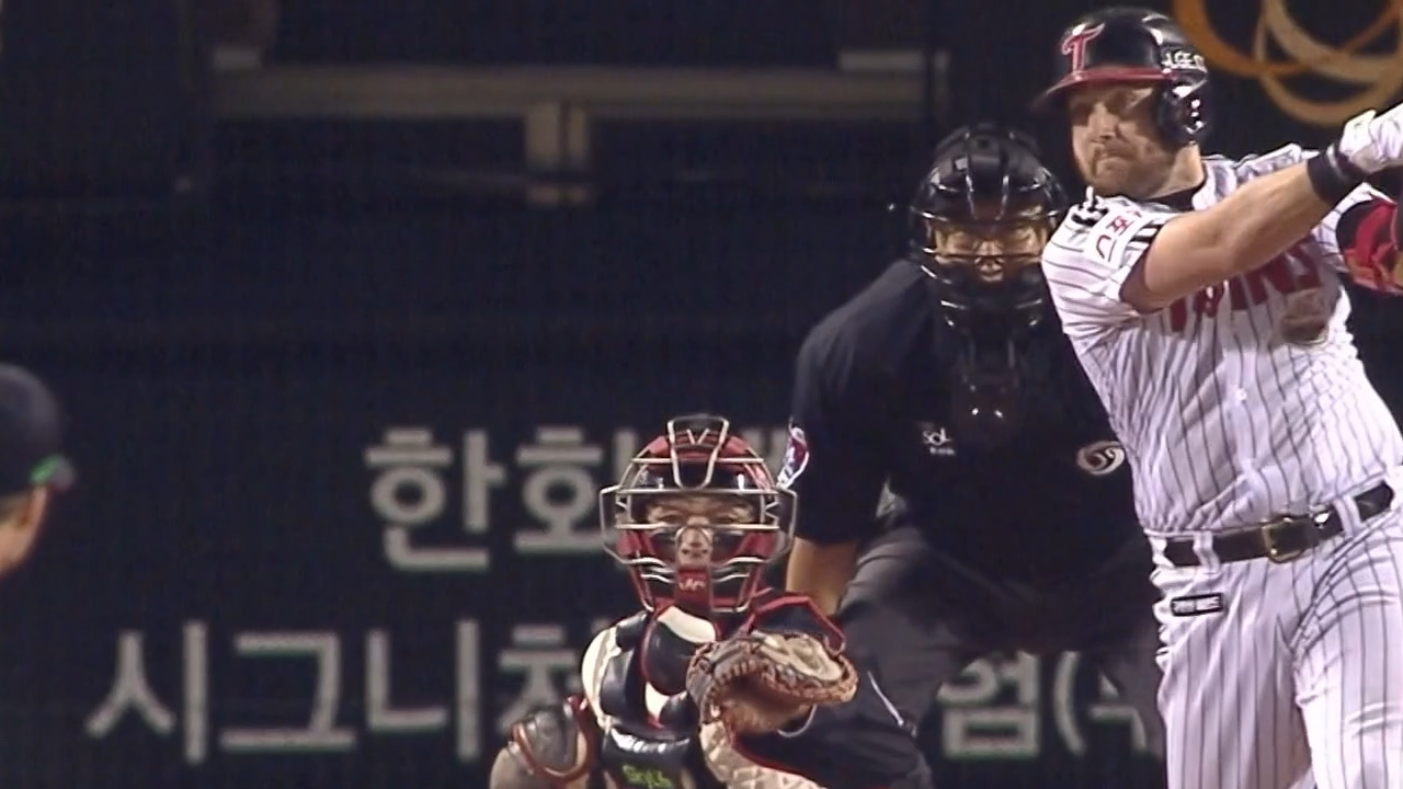 [LG] 2024/8/27 '타점 1위의 클러치 능력' 오스틴의 적시 3루타! | TVING