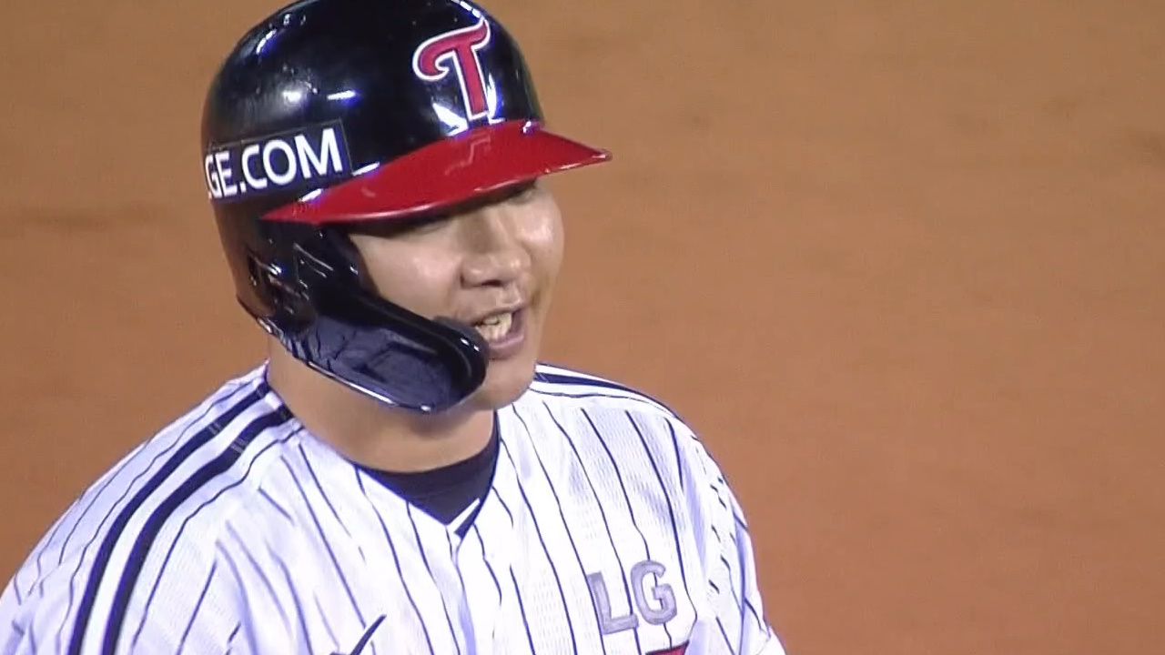 [LG] 2024/8/27 확실하게 분위기를 가져오는 문보경의 추가 적시타 | TVING