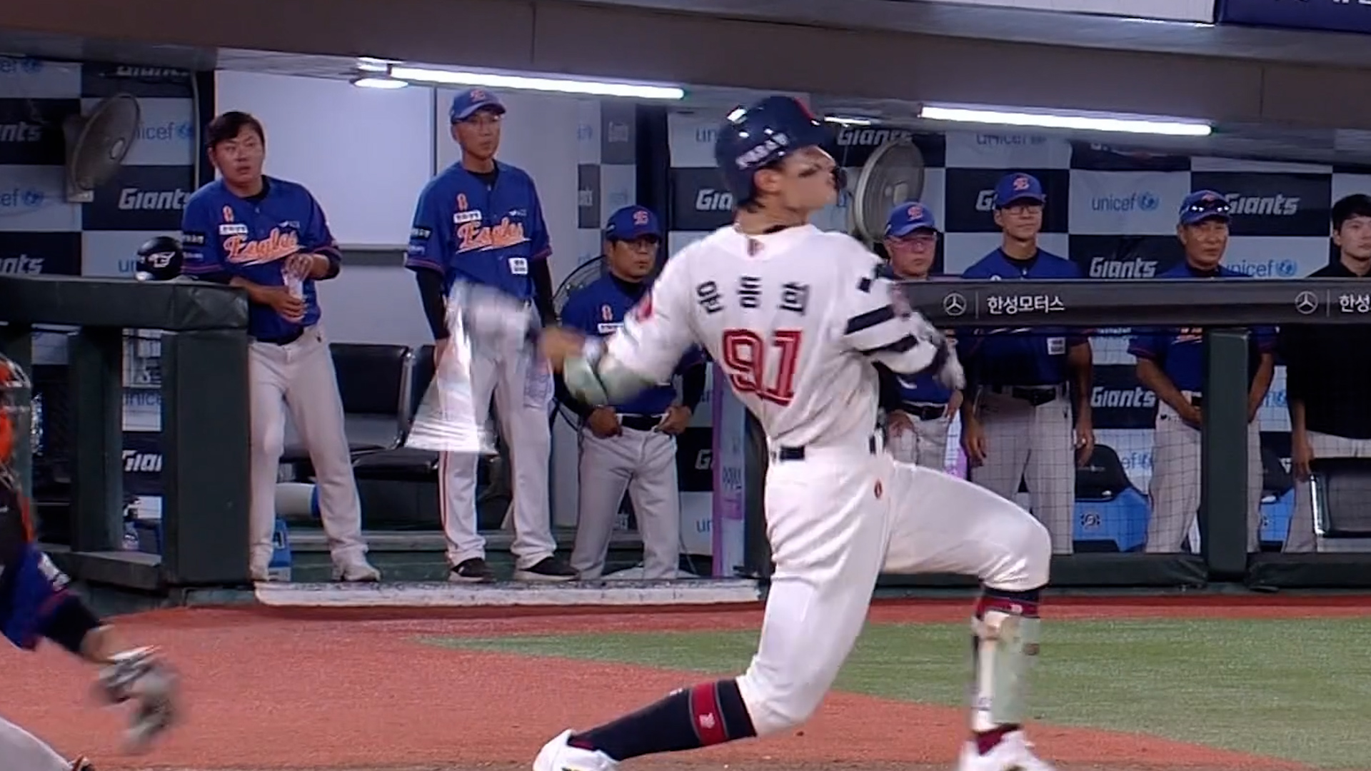 [롯데] 2024/8/27 "이보다 완벽한 타격은 없습니다!" 윤동희의 역전 적시타! | TVING