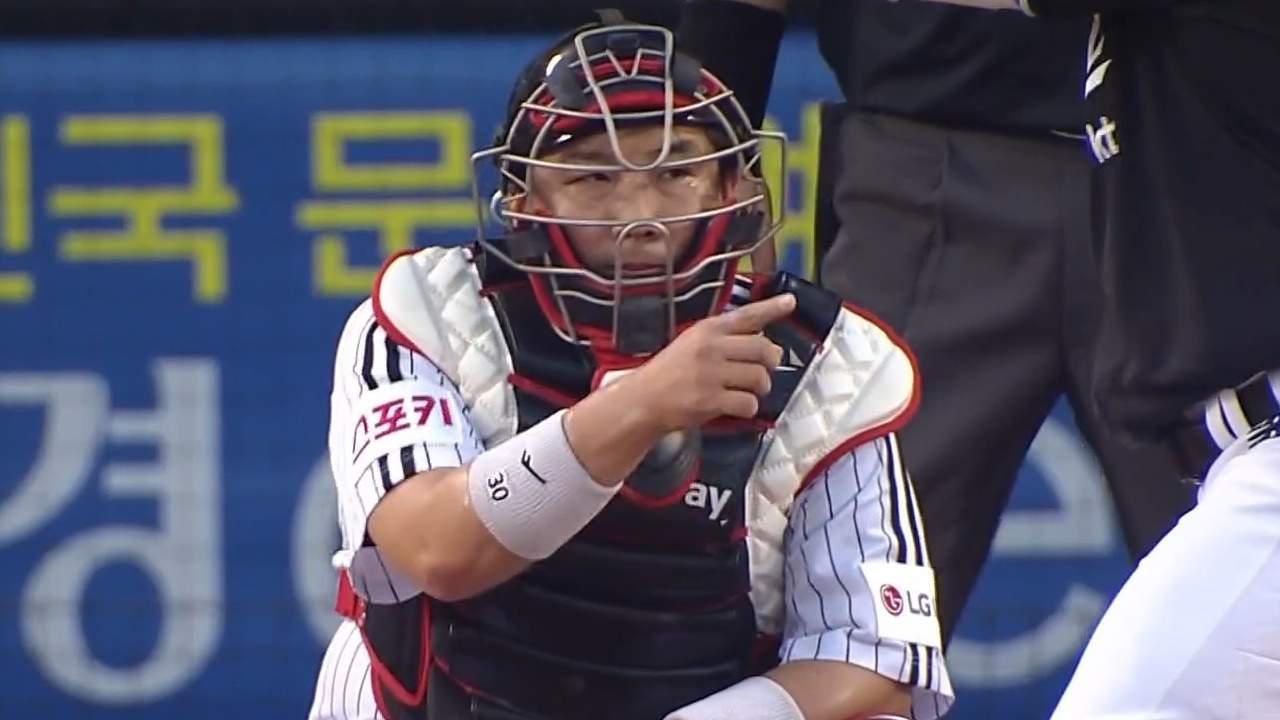 [LG] 2024/8/28 '베테랑 포수' 안정적인 리드로 투수를 이끄는 허도환 | TVING