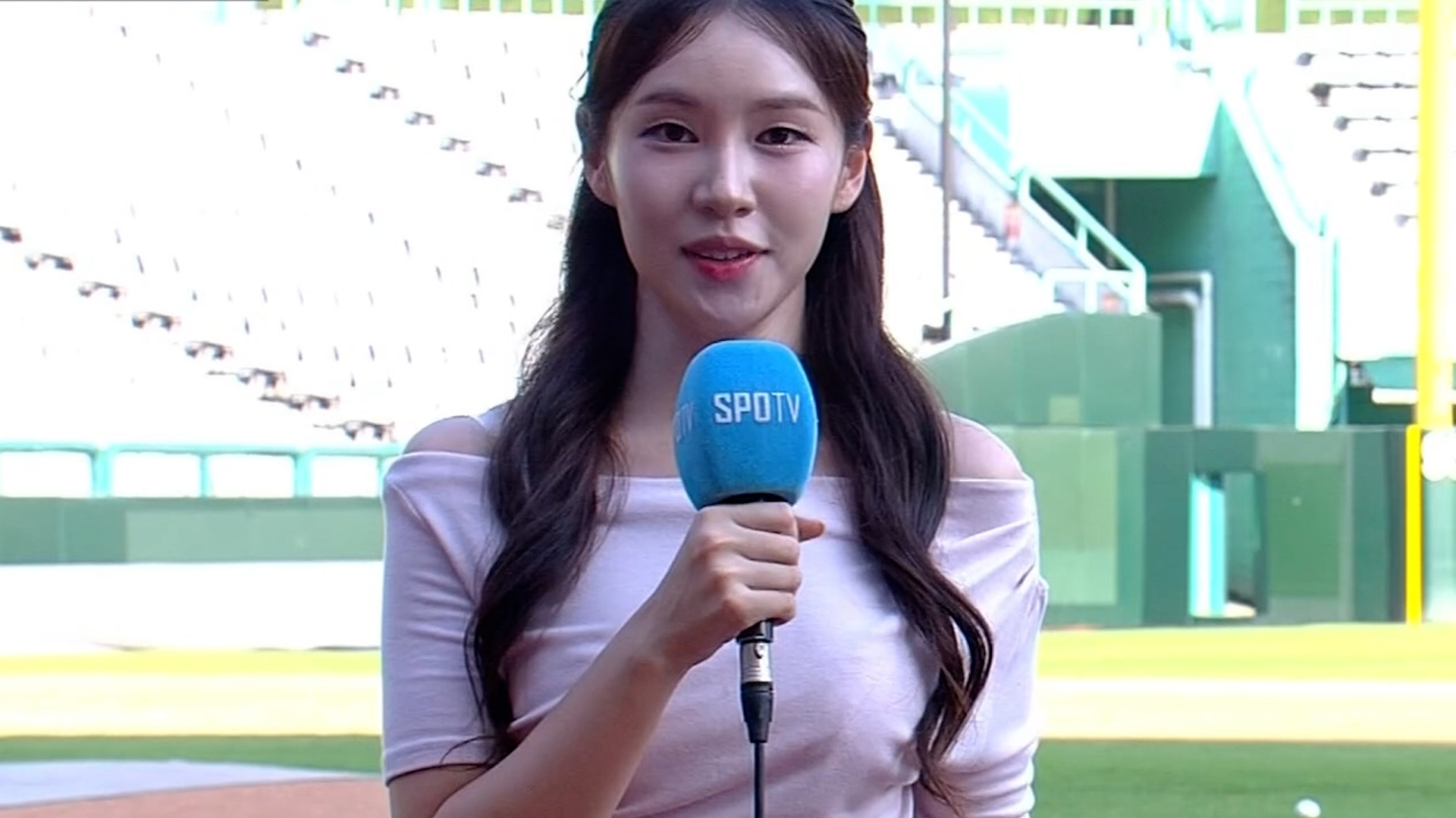 [SSG] 2024/8/31 장민지 리포터의 경기 전 현장 리포팅 | TVING