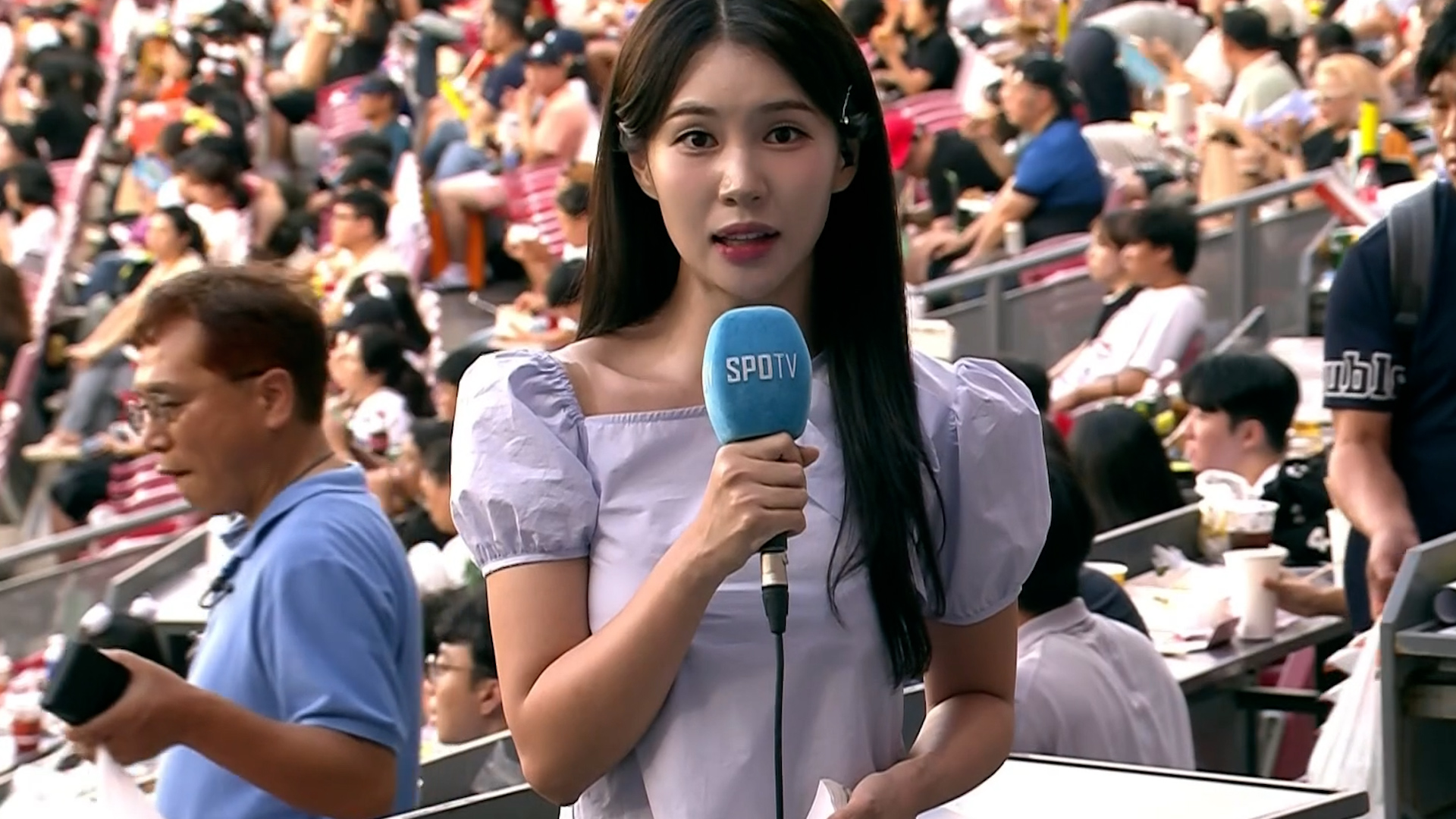 [KIA] 9/4 장민지 리포터의 경기 전 현장 리포팅 | TVING