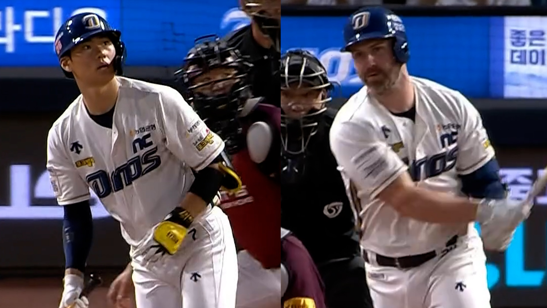 [NC] 2024/9/4 김주원의 투런포와 데이비슨의 적시타로 크게 앞서가는 NC | TVING