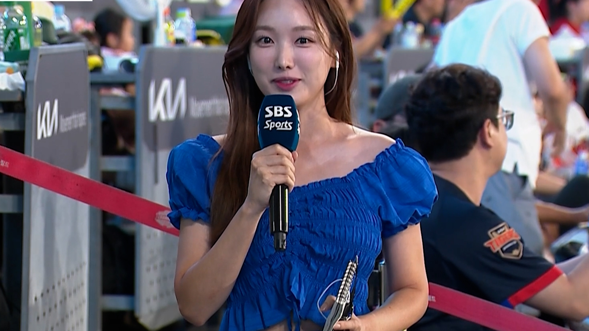 [KIA] 2024/9/7 김세연 아나운서의 경기 중간 현장 리포팅 | TVING