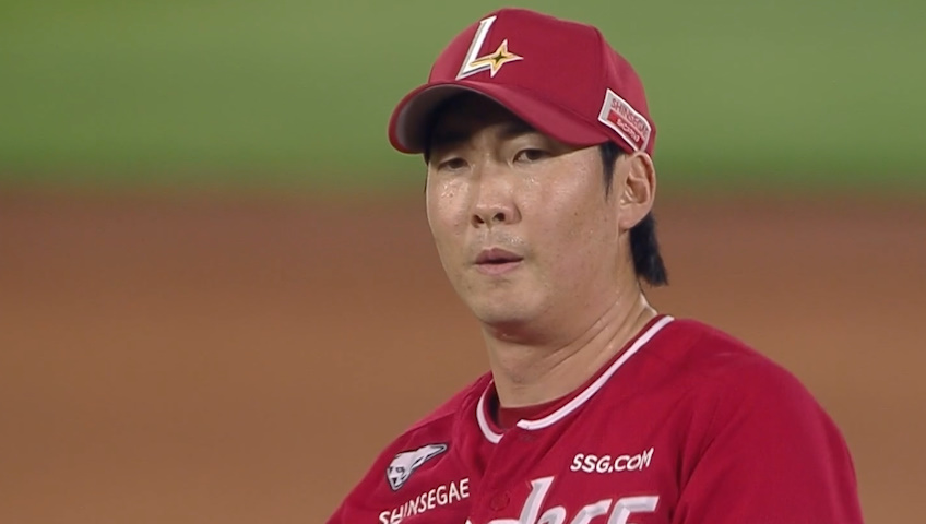 [SSG] 2024/9/7 '무승부로 끝난 혈투' 끝까지 지켜내는 마지막 투수 문승원 | TVING