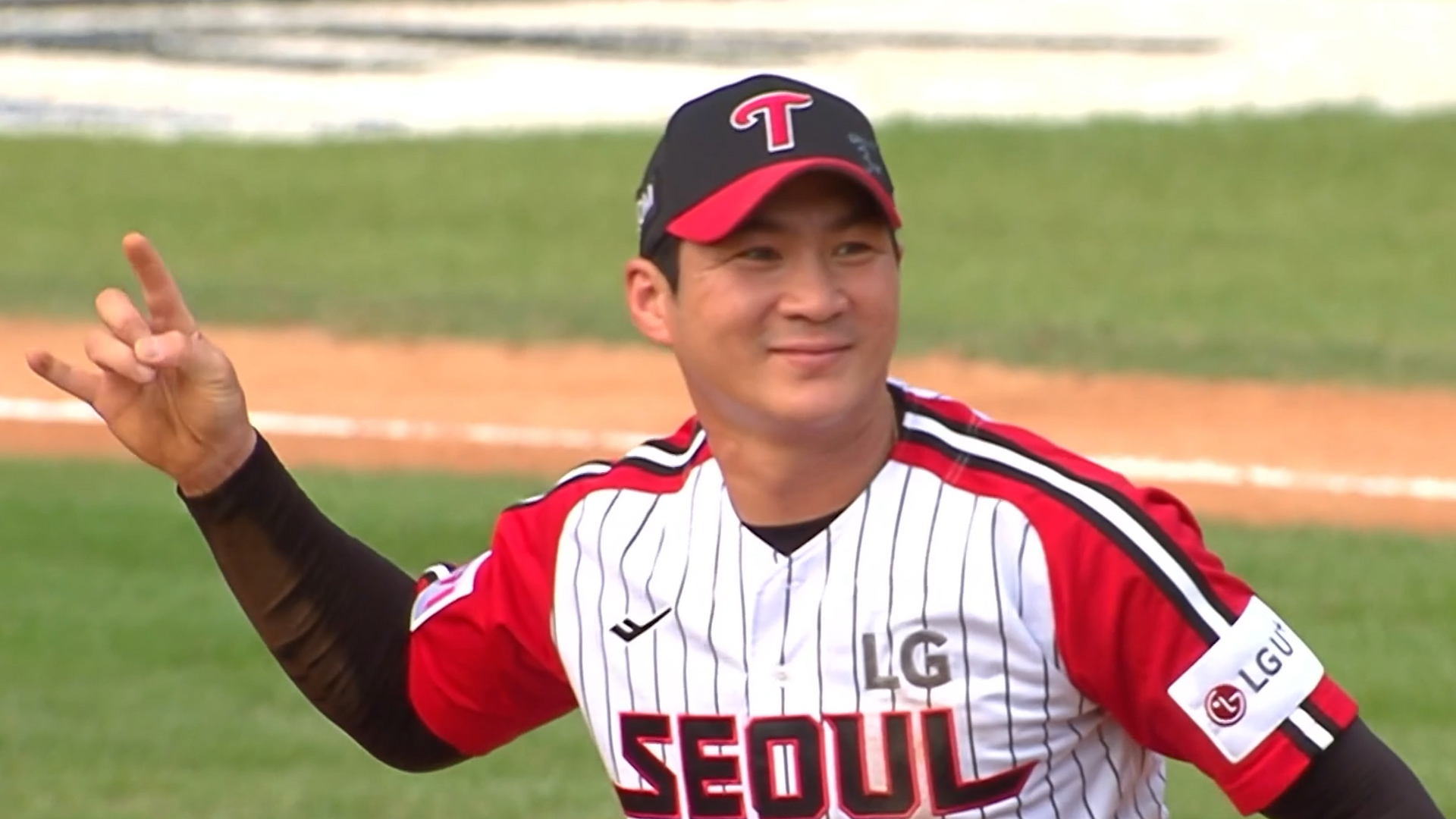 [LG] 2024/9/8 정우영도 경의를 표하는 오지환의 멋진 호수비! | TVING