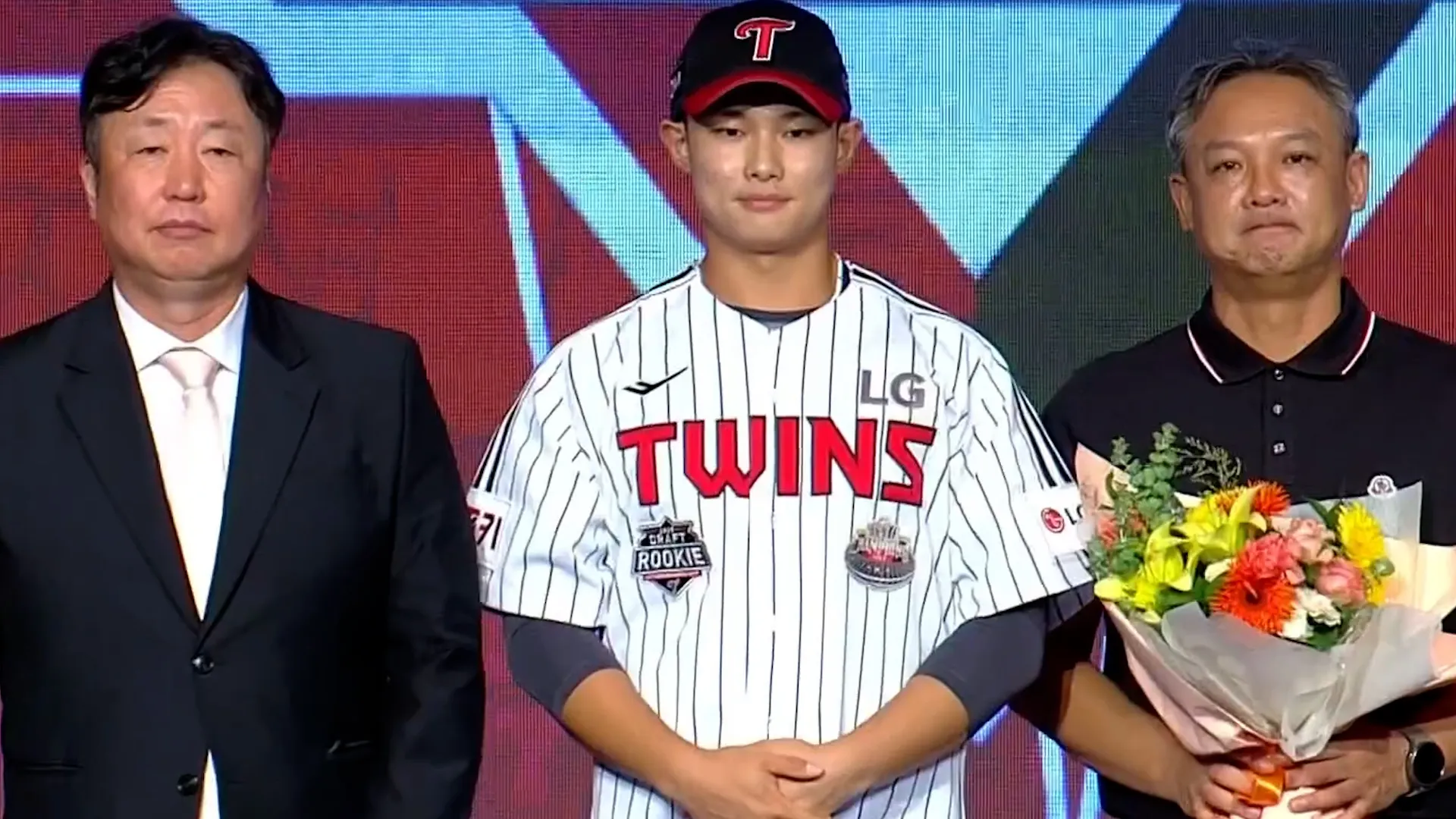[2025 KBO 신인 드래프트] LG 트윈스 1라운드 - 서울고 김영우 | TVING