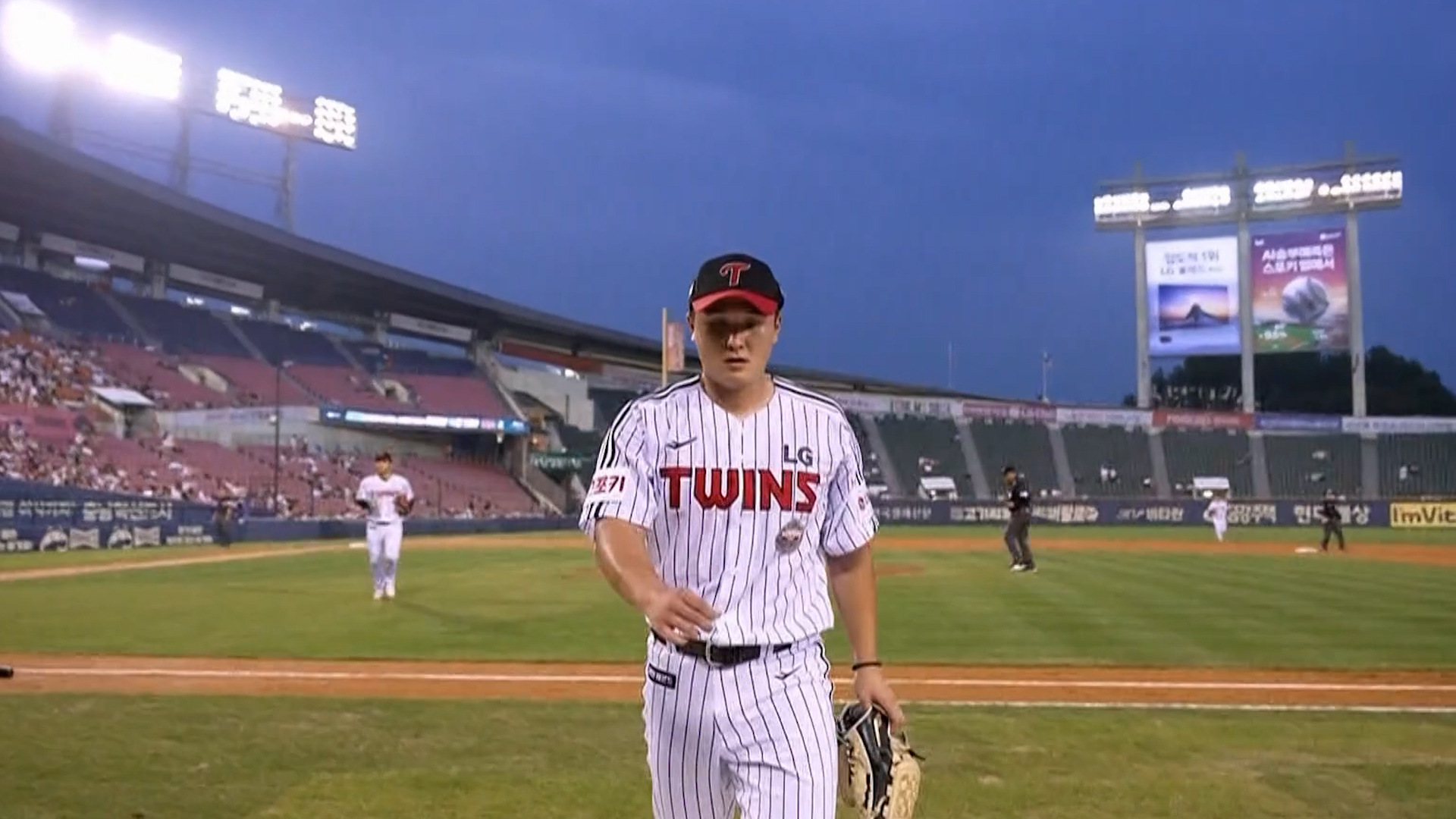 [LG] 2024/9/11 2사 이후 찾아온 위기를 깔끔하게 막아낸 최원태 | TVING