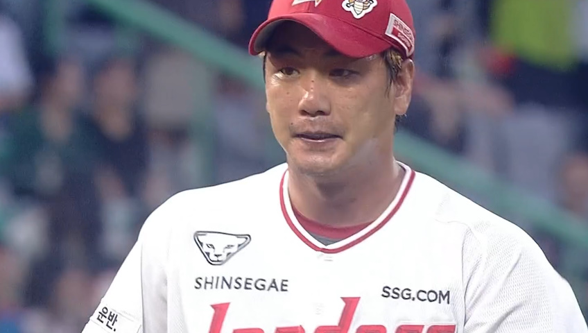 [SSG] 2024/9/11 2K 포함 1회를 삼자범퇴로 끝내는 김광현 | TVING