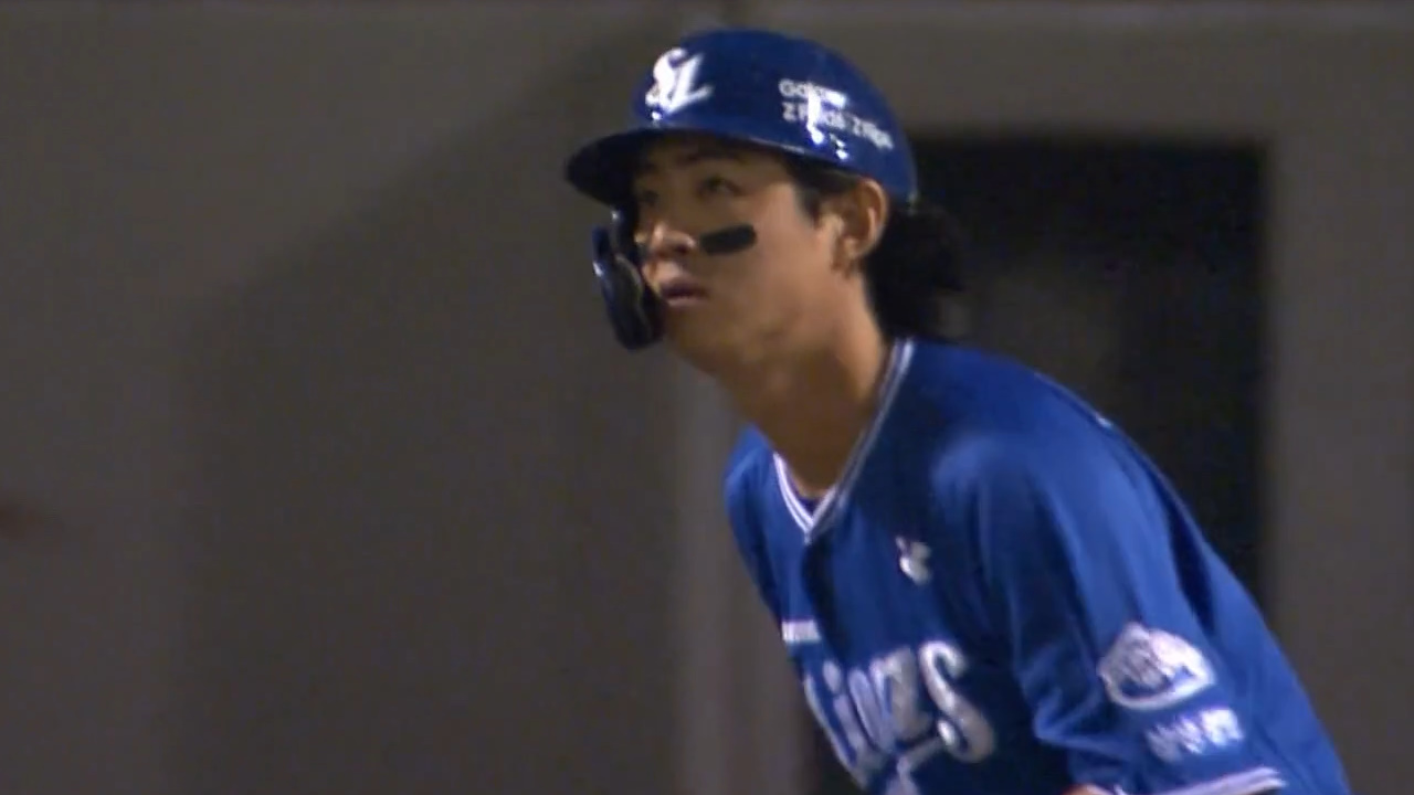 [삼성] 2024/9/11 '벼락같은 스윙' 선취점 만드는 구자욱의 투런홈런 | TVING