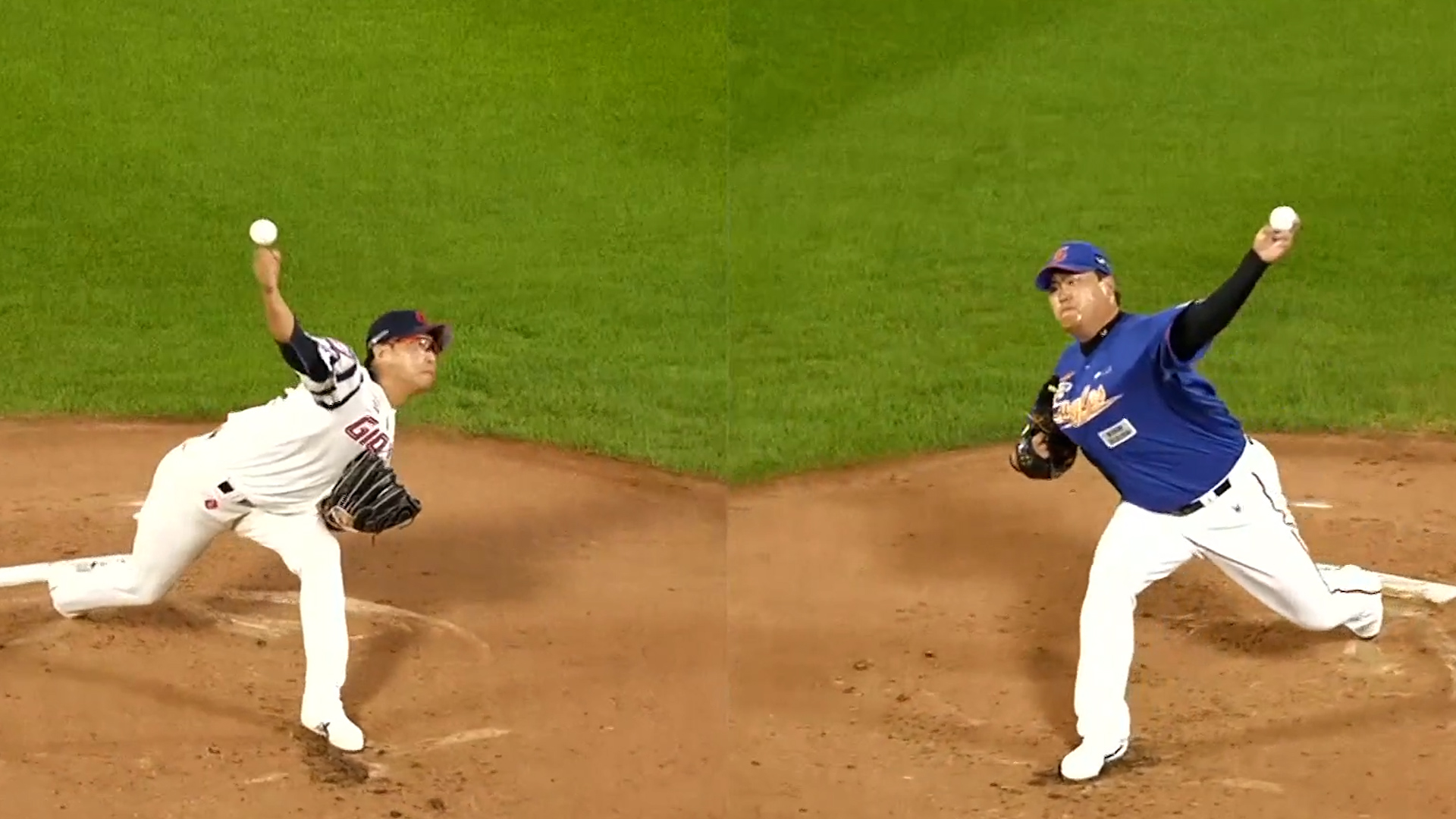 [롯데] 2024/9/13 티빙슈퍼매치: 4D 리플레이 투구폼 비교 & 생생한 사직의 응원 열기 | TVING