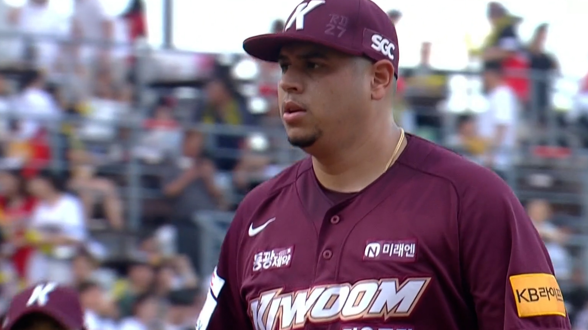 [키움] 2024/9/14 '삼구삼진' 실점 없이 1회를 끝내는 후라도 | TVING