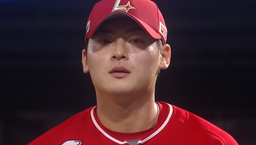 [SSG] 2024/9/25 무사 1, 2루 위기에 올라와 실점 없이 막아내는 조병현 | TVING