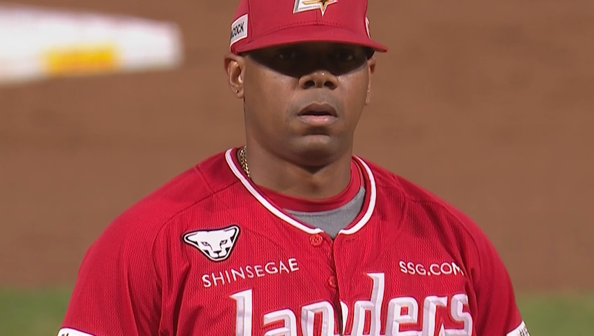 [SSG] 9/26 KK 포함 삼자범퇴로 순조롭게 출발하는 엘리아스 | TVING