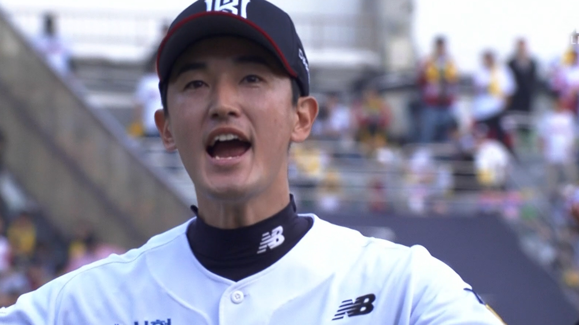 [KT] 10/9 '엄청난 순발력' 스스로 이닝을 끝내며 포효하는 고영표! | TVING