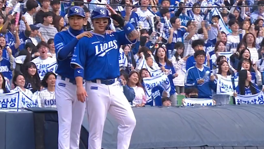 [삼성] 2024/10/19 '꽉 채워진 베이스' 추가 득점 기회를 만드는 삼성 | TVING