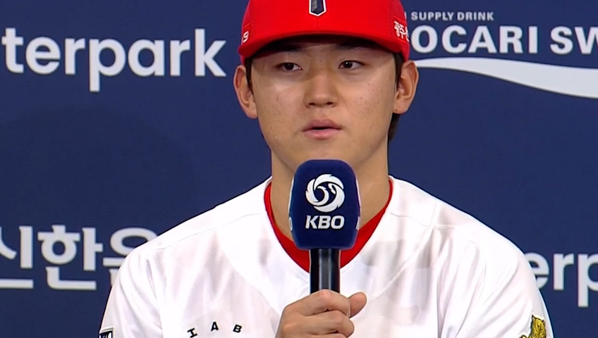 [2024 KBO 한국시리즈 미디어데이] 10/20 한국시리즈 목표가 있다면? | TVING