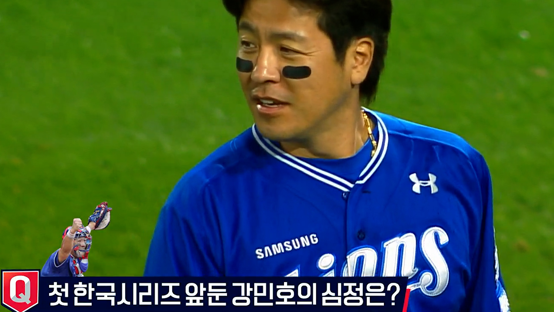 [삼성] 2024/10/21 티빙슈퍼매치: 첫 한국시리즈를 앞둔 강민호의 심정은? | TVING