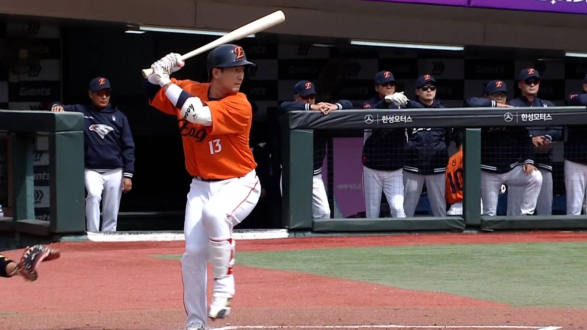 [한화] 2025/3/13 최재훈 몸 맞는 볼로 선취점 가져가는 한화 | TVING