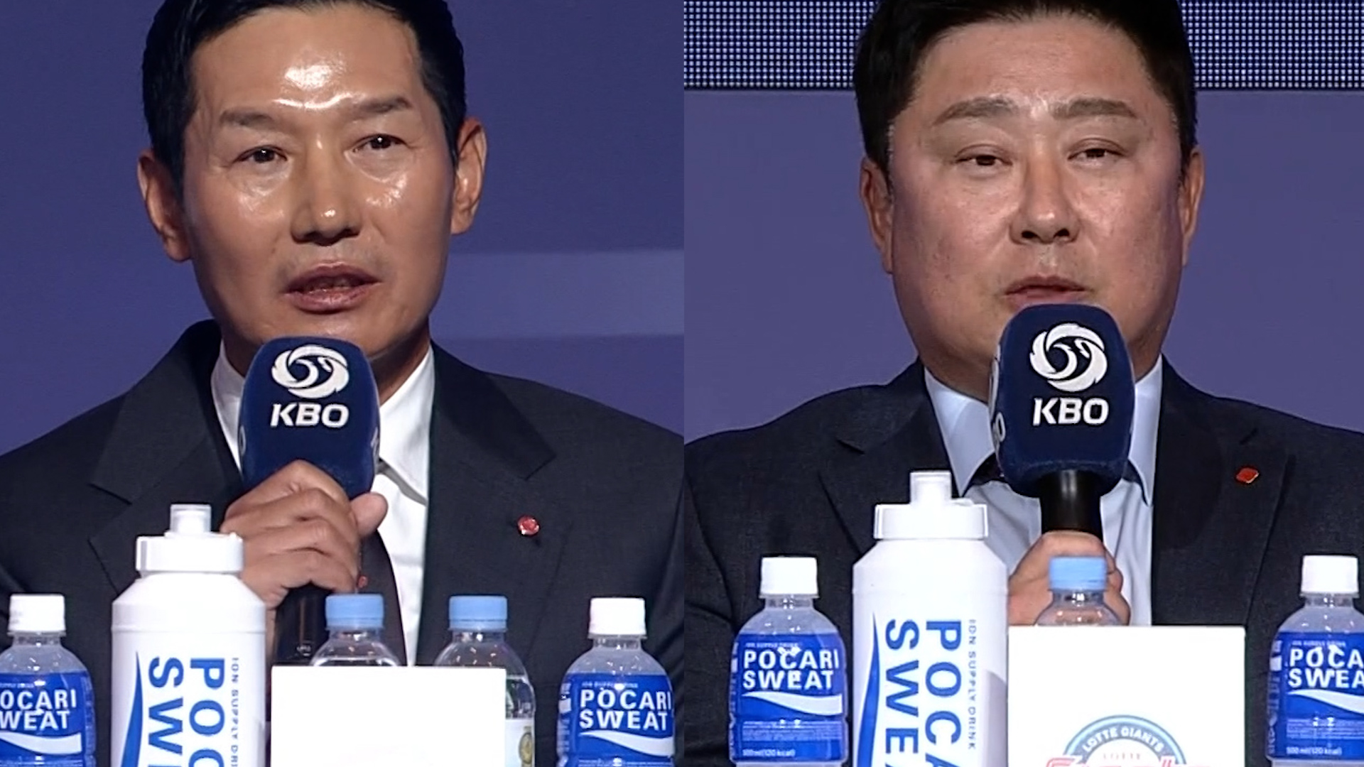 [2025 KBO 리그 미디어데이] 롯데 vs LG 감독 출사표 & 개막전 선발 투수 | TVING