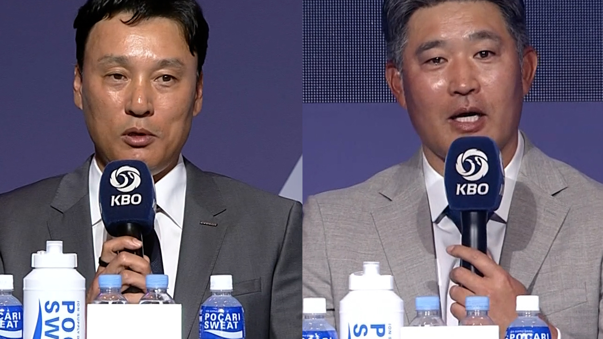 [2025 KBO 리그 미디어데이] 두산 vs SSG 감독 출사표 & 개막전 선발 투수 | TVING