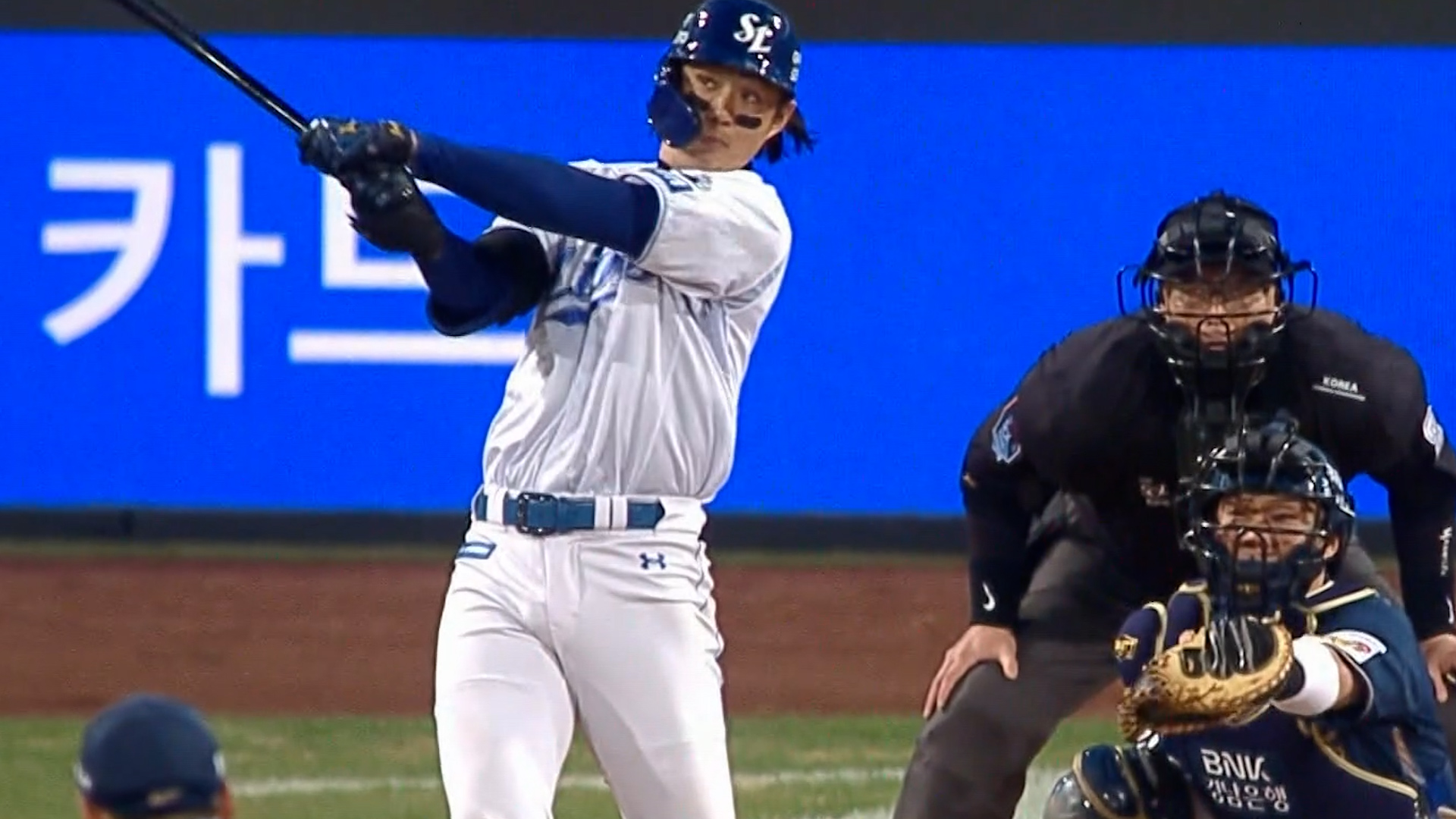 [삼성] 2025/3/25 '맞는 순간 모든 야수 얼음!' 구자욱의 스리런! | TVING