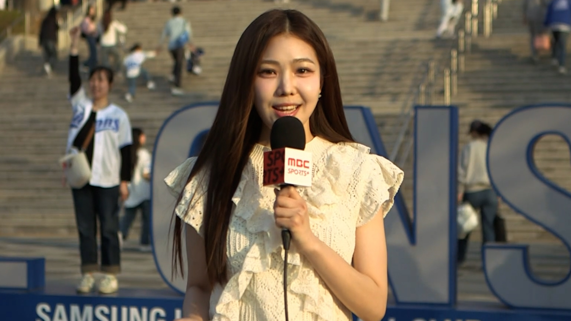 [삼성] 2025/3/26 조민지 리포터의 경기 전 현장 리포팅 | TVING