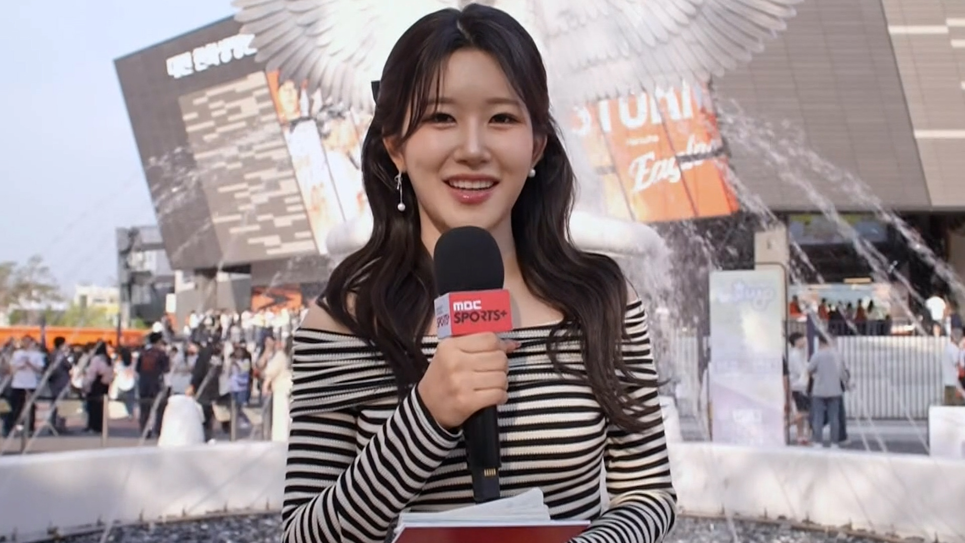 [한화] 2025/5/14 임채원 리포터의 경기 전 현장 리포팅 | TVING