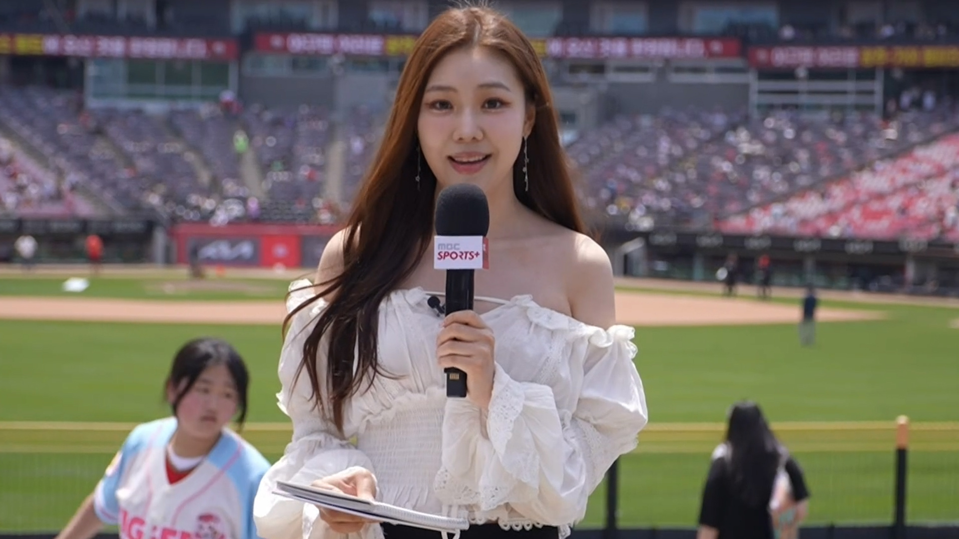 [KIA] 2025/5/18 조민지 리포터의 경기 전 현장 리포팅 | TVING