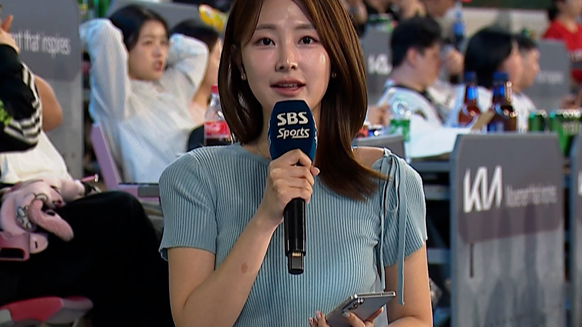 [KIA] 2025/5/29 신예원 아나운서의 경기 중간 현장 리포팅 | TVING