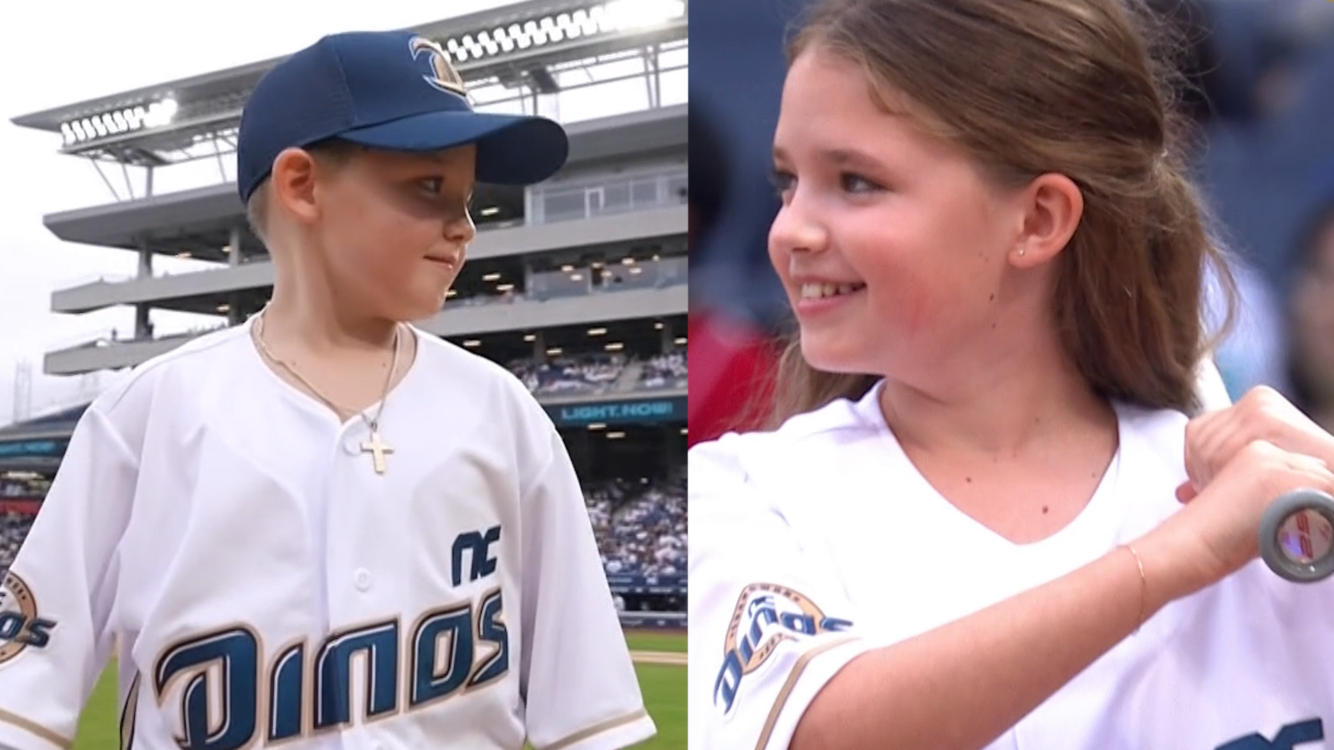 [NC] 2025/6/14 시구 & 시타 - 데이비슨 아들 웨이크 & 딸 브릭시 | TVING