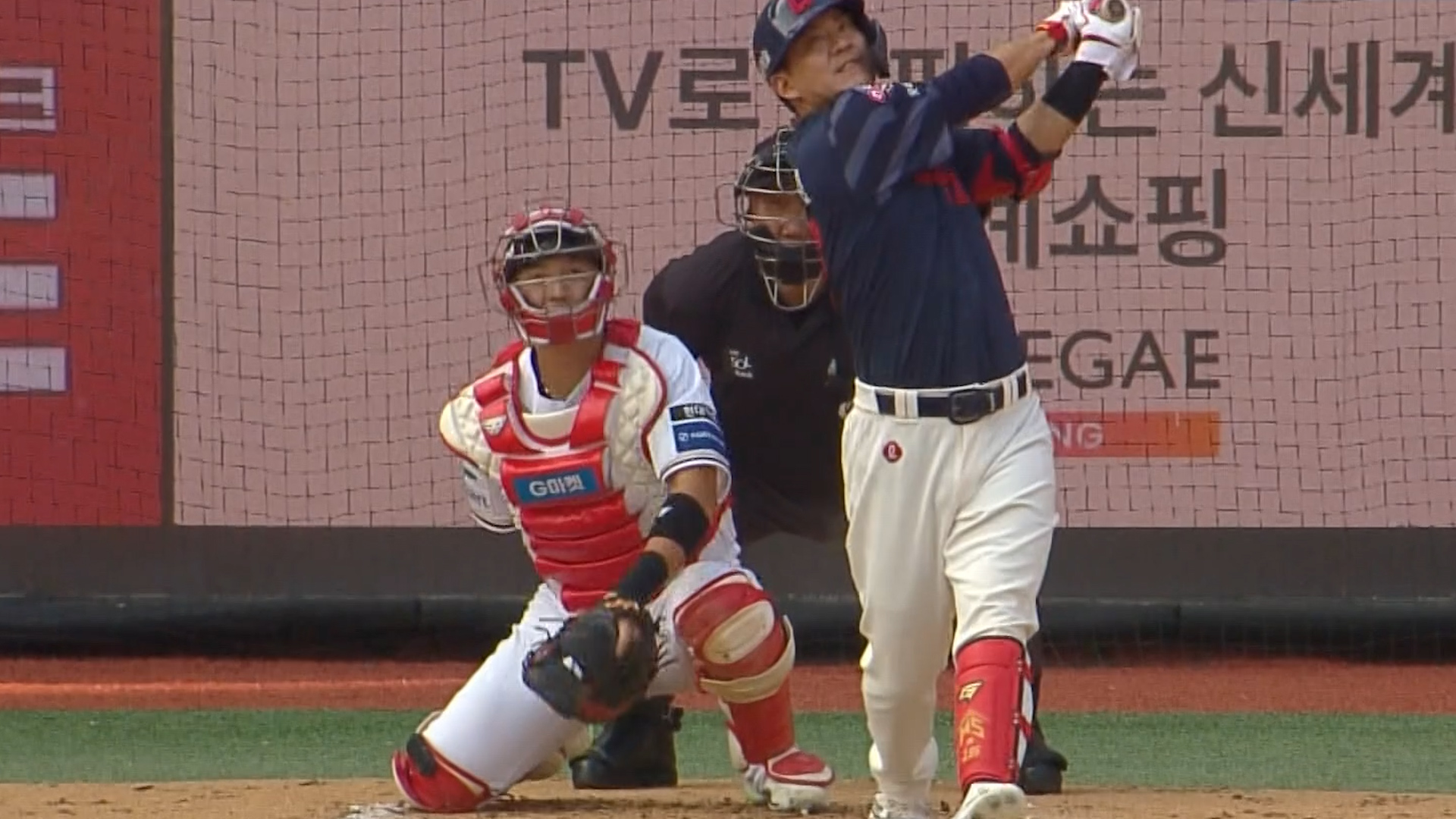 [롯데] 2025/6/14 '베테랑의 면모' 김민성의 선제 솔로포! | TVING