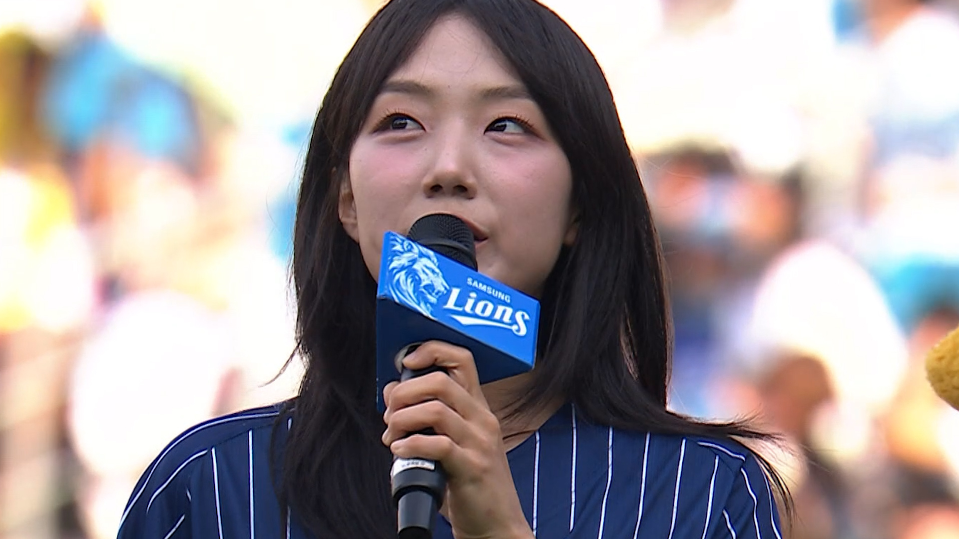 [삼성] 2025/7/6 애국가 & 시구 - 가수 유다빈 | TVING