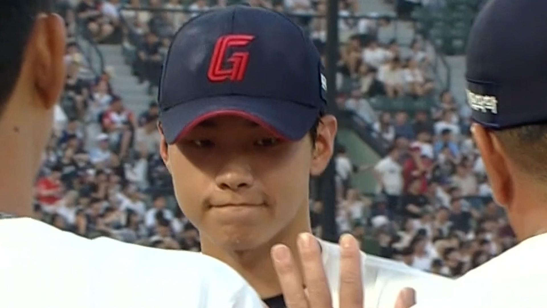 [롯데] 2025/7/8 '1사 2루 위기' KK로 이닝 끝내는 홍민기 | TVING