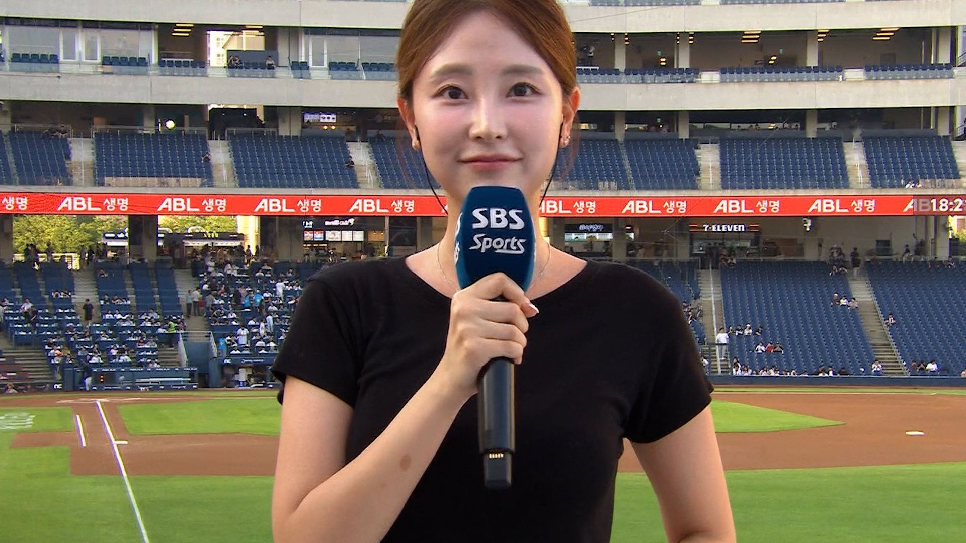 [NC] 2025/7/22 신예원 아나운서의 경기 전 현장 리포팅 | TVING