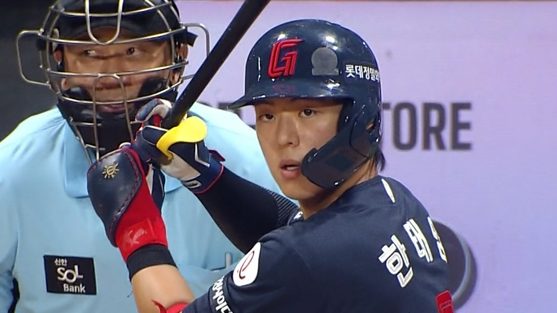 [롯데] 2025/7/22 '슬라이더 공략' 한태양의 추격의 1타점 적시타! | TVING