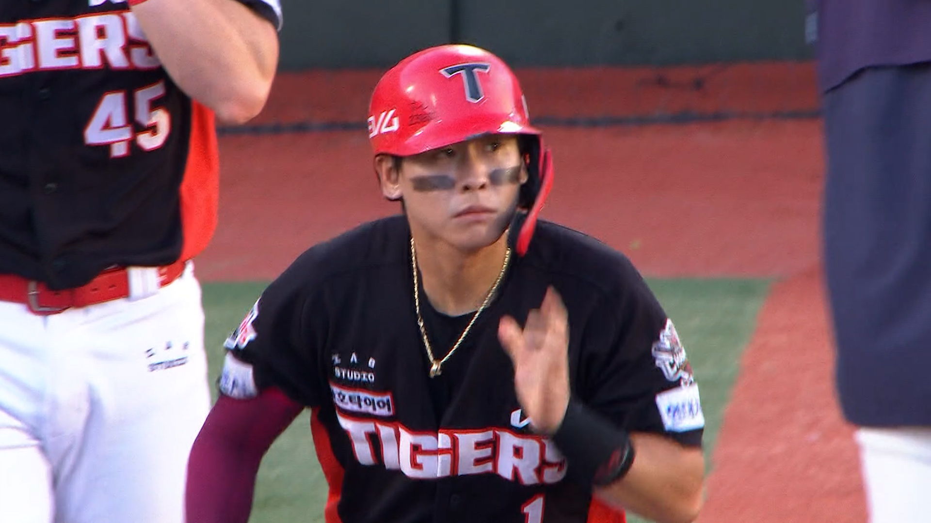 [KIA] 2025/7/26 '눈으로 만든 타점' 박찬호의 밀어내기 볼넷! | TVING