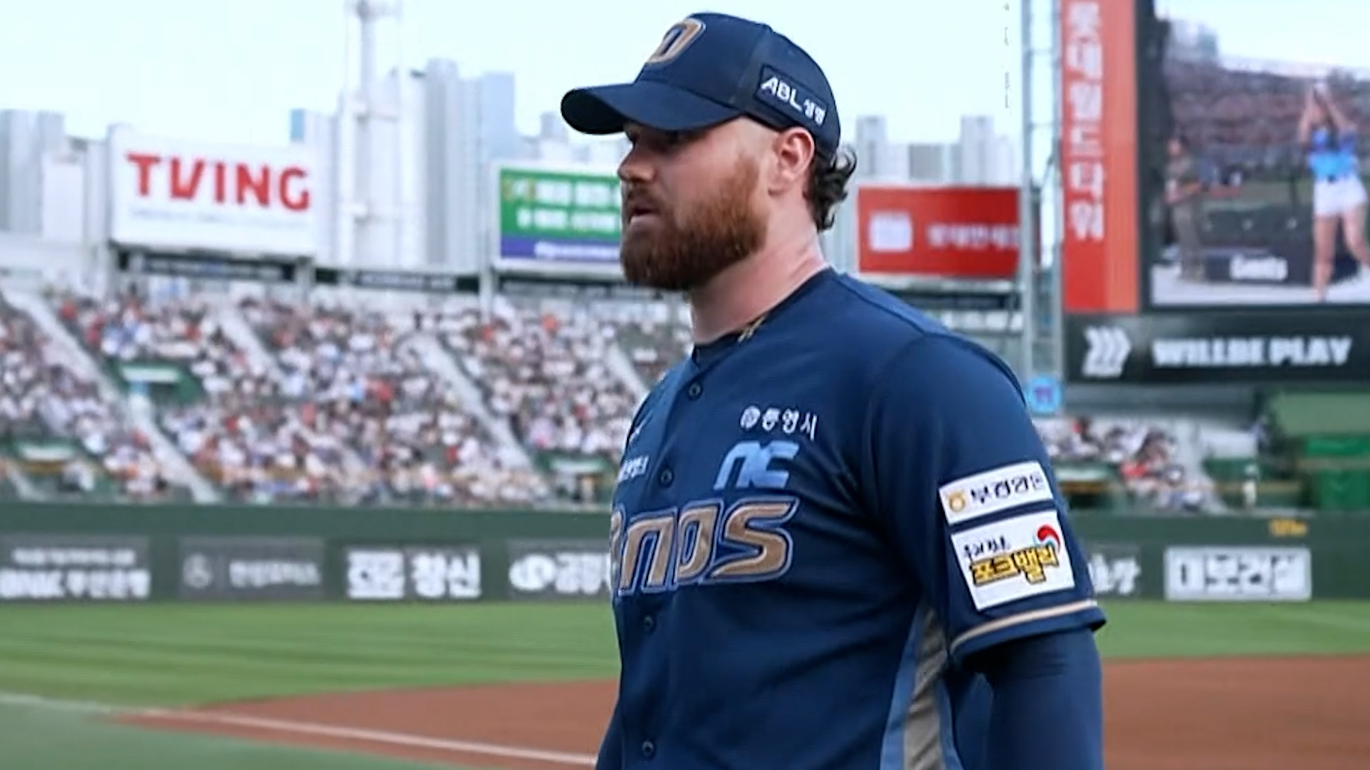 [NC] 2025/7/29 '더블플레이 유도' 위기를 막아내는 로건 | TVING